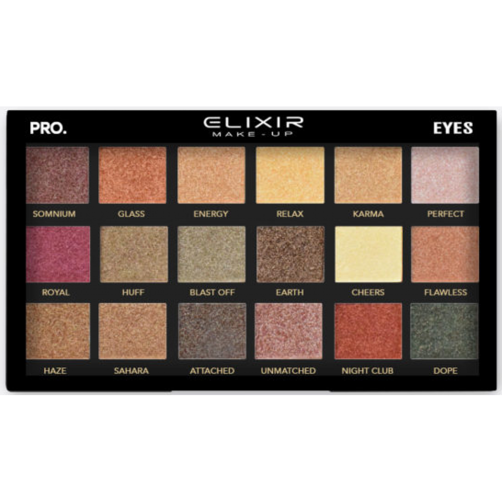Elixir Make Up Eyeshadow Palette Pro Eyes 777F