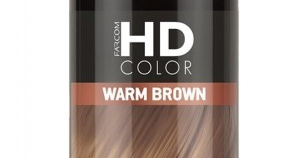 Farcom HD Hair Color Refresh Mask Warm Brown 400ml