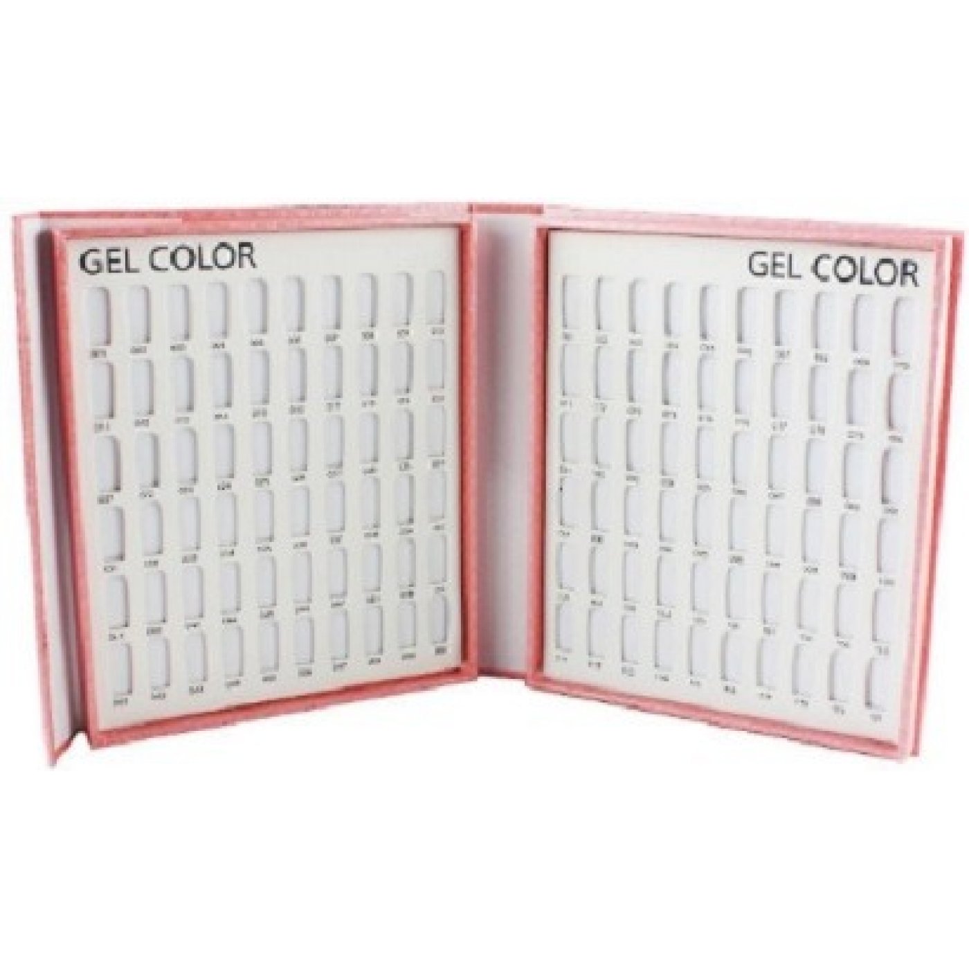 Nail Color Chart 120 Positions - 009894